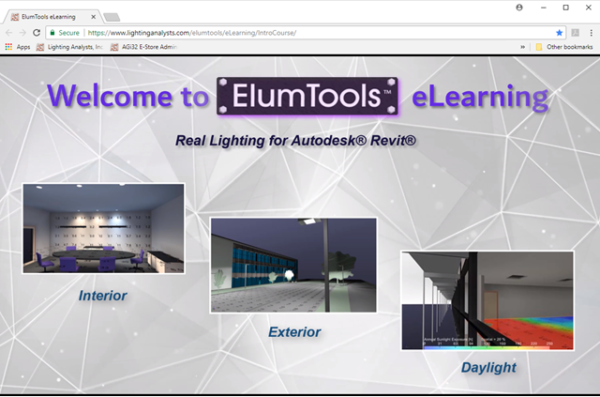 ElumTools Lighting Training Micro-Site | Lighting Analysts