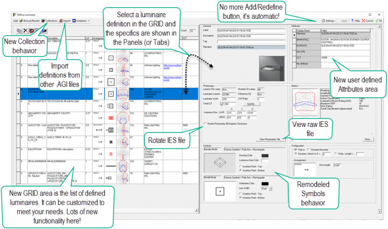 First Look - New Luminaire Define System in AGi32 version 20 | Lighting ...